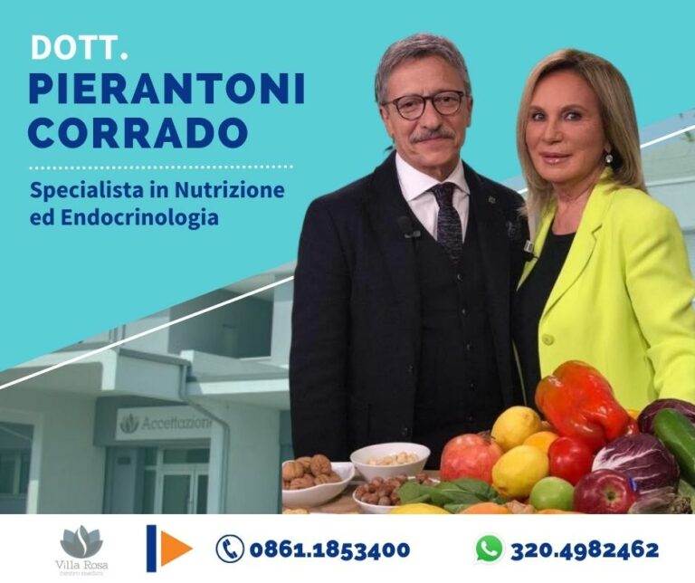 Il dott. Corrado Pierantoni: specialista in Nutrizione ed Endocrinologia. – Villa Rosa